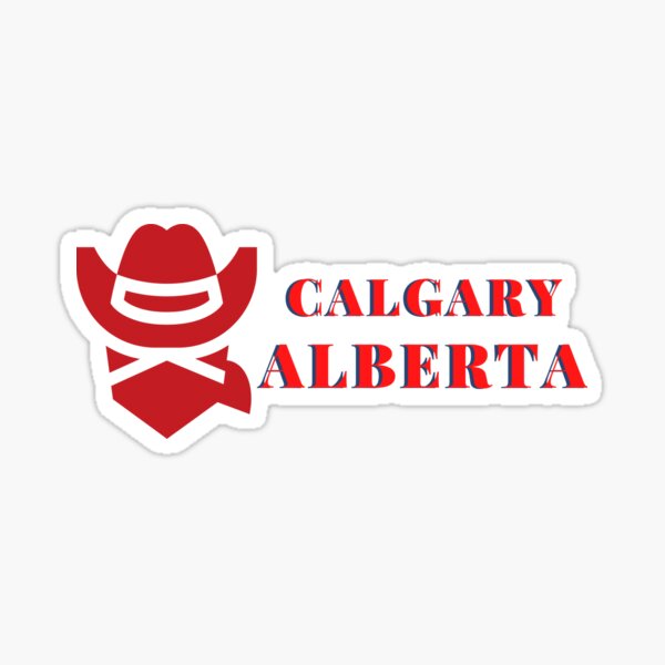 "Calgary - Alberta" Sticker for Sale by mirara | Redbubble