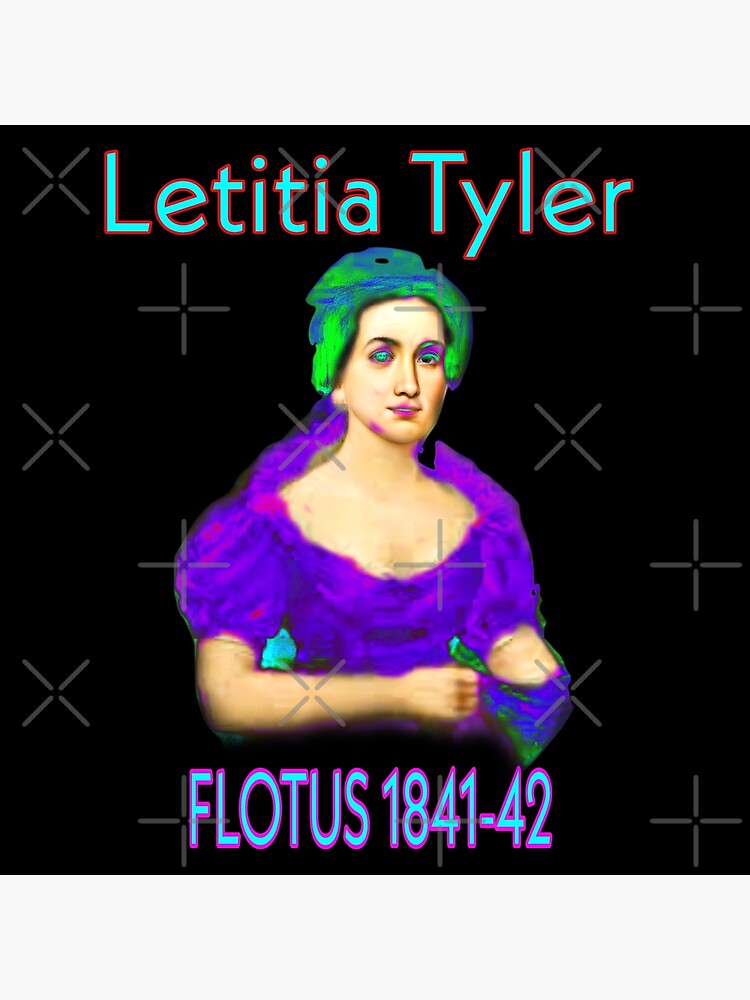 "(FLOTUS series:) Letitia Tyler" Poster for Sale by CMooreWorx | Redbubble