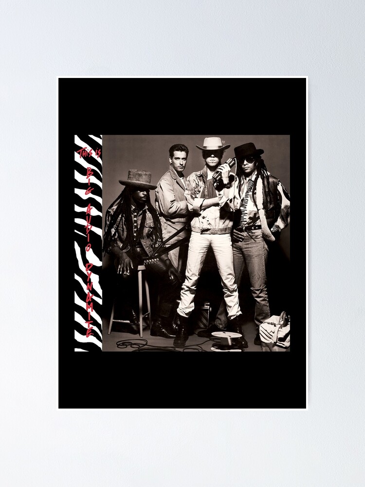 "BIG AUDIO DYNAMITE BAND" Poster for Sale by mariyalukis | Redbubble