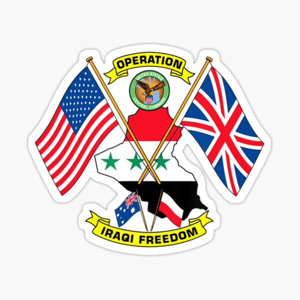 "Operation Iraqi Freedom Oif Veteran" Sticker for Sale by KhakKhum ...