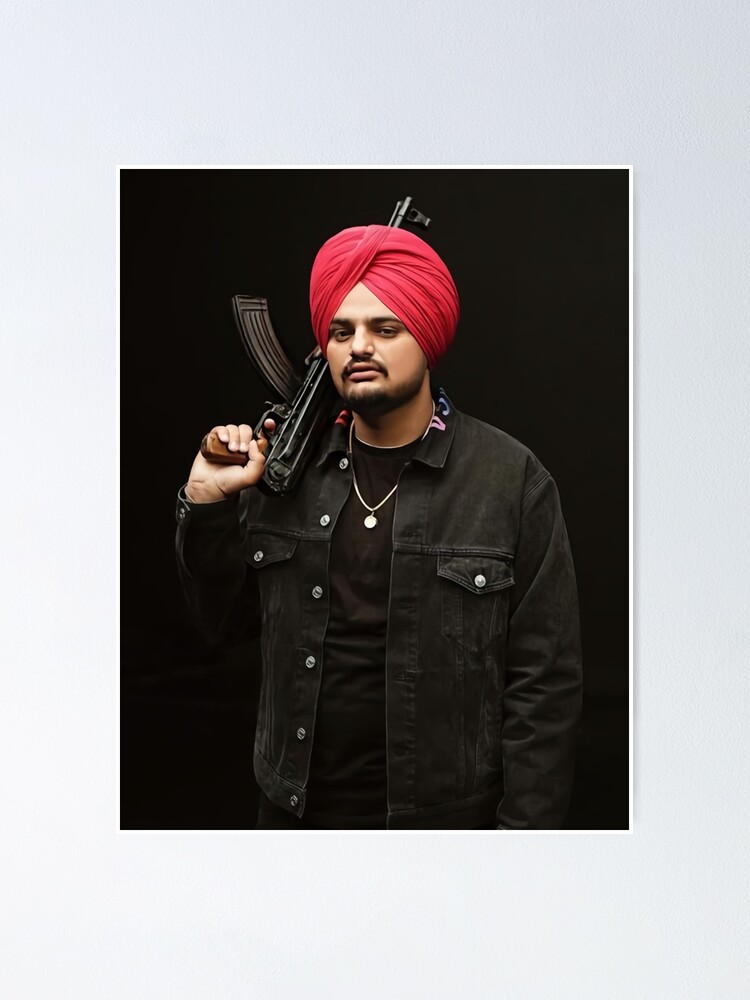 "Sidhu Moose Wala Gun" Poster for Sale by HelenCook13 | Redbubble