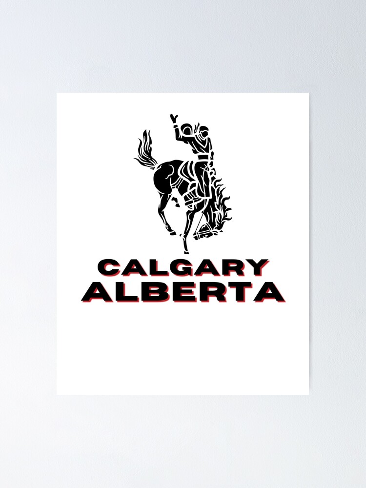 "Calgary - Alberta" Poster for Sale by mirara | Redbubble
