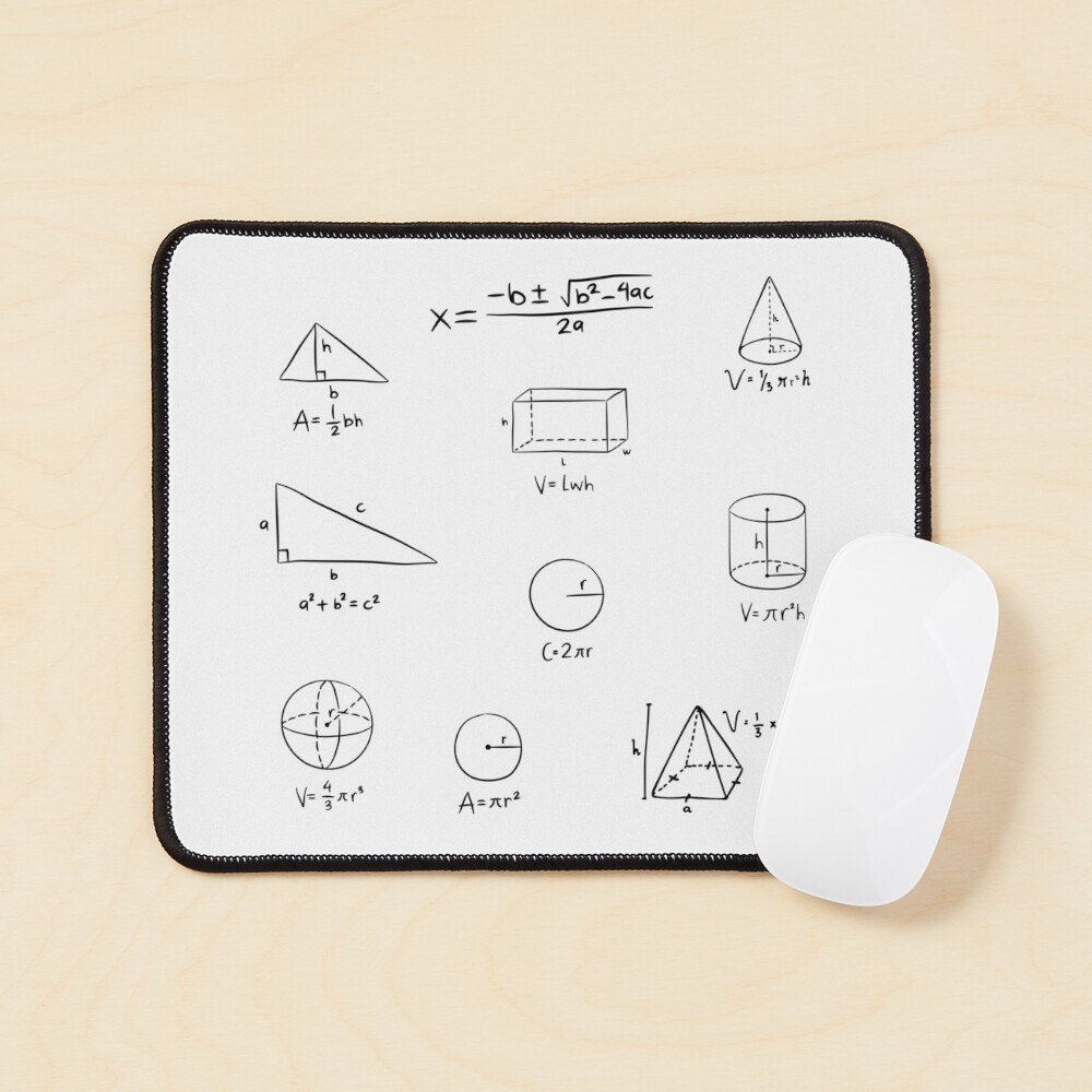 "Quadratic Equation Math equations Math formulas" Sticker for Sale by ...