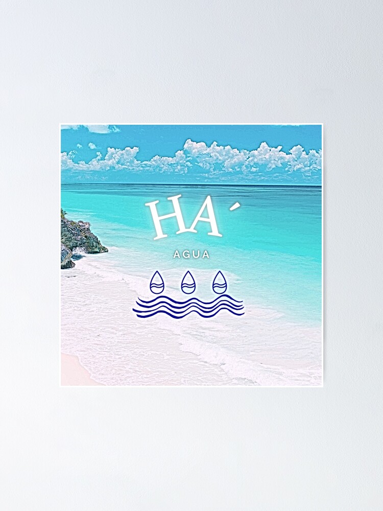 "mayan water" Poster for Sale by maskolor22 | Redbubble