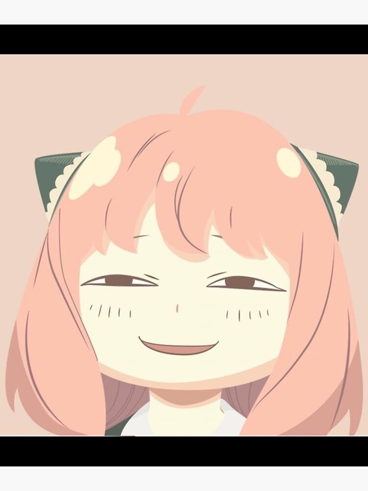 "SALE SPY X FAMILY Smug Anya Pack 16 (5)" Poster von Wbesties147 ...