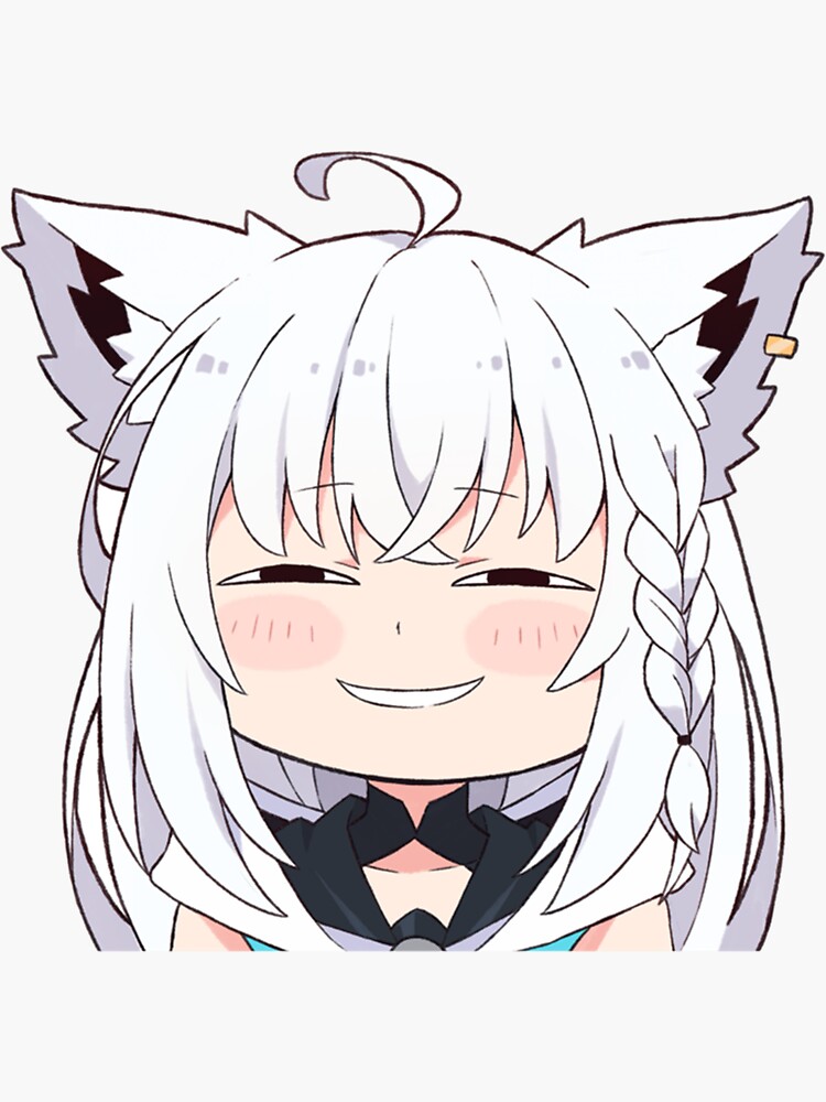 Sticker « Shirakami Fubuki Heh Anya Forger Meme Hololive Spy x Family ...