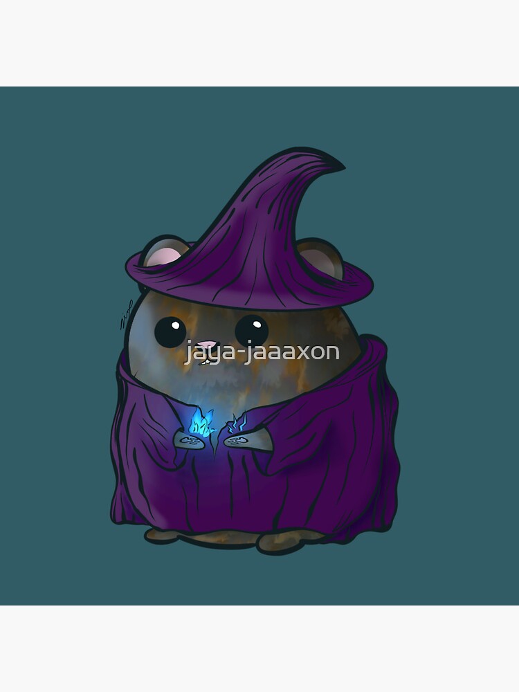 "Wizard hamster" Poster for Sale by jaya-jaaaxon | Redbubble