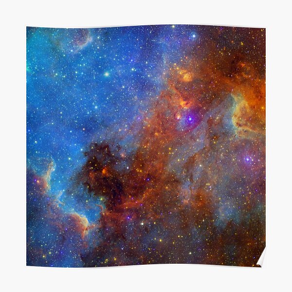 "NASA Nebula" Poster by cryptees | Redbubble