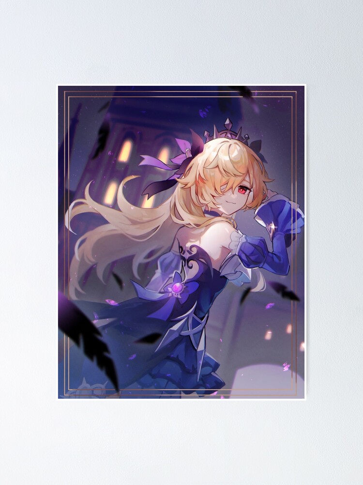 "Cute Fischl Genshin Impact" Poster for Sale by saranghandago | Redbubble