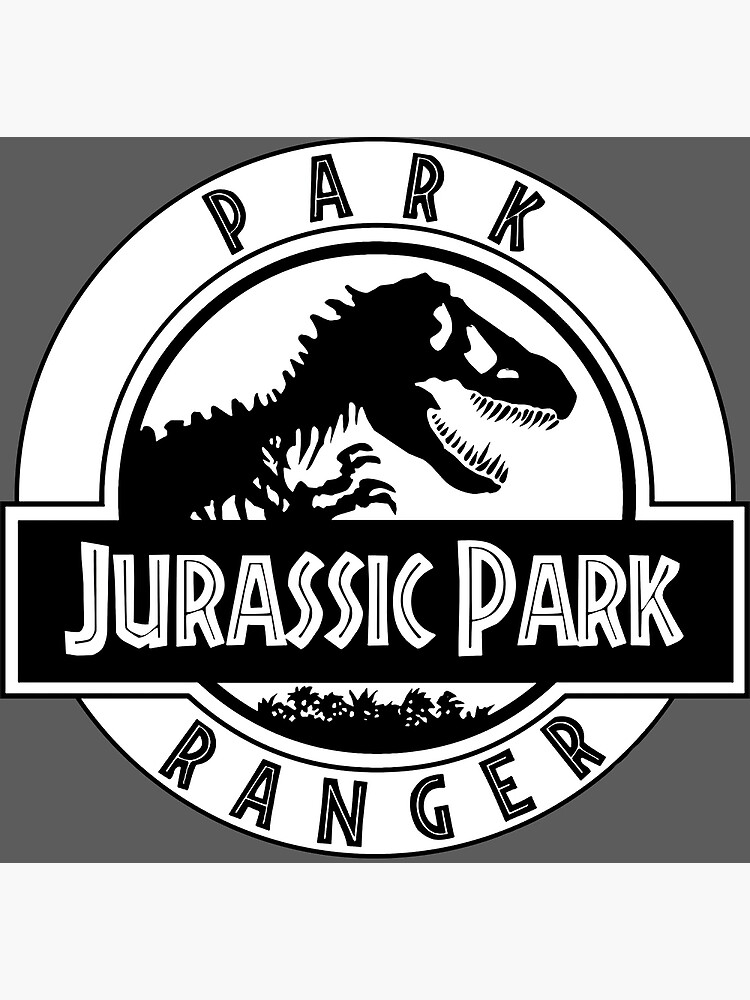 "Jurrassix Park Ranger Logo" Poster for Sale by JamesDorseyn | Redbubble