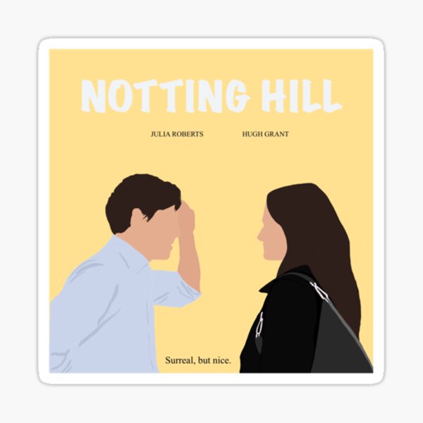 "NOTTING HILL Premium Scoop" Sticker for Sale by FeamsterMan | Redbubble