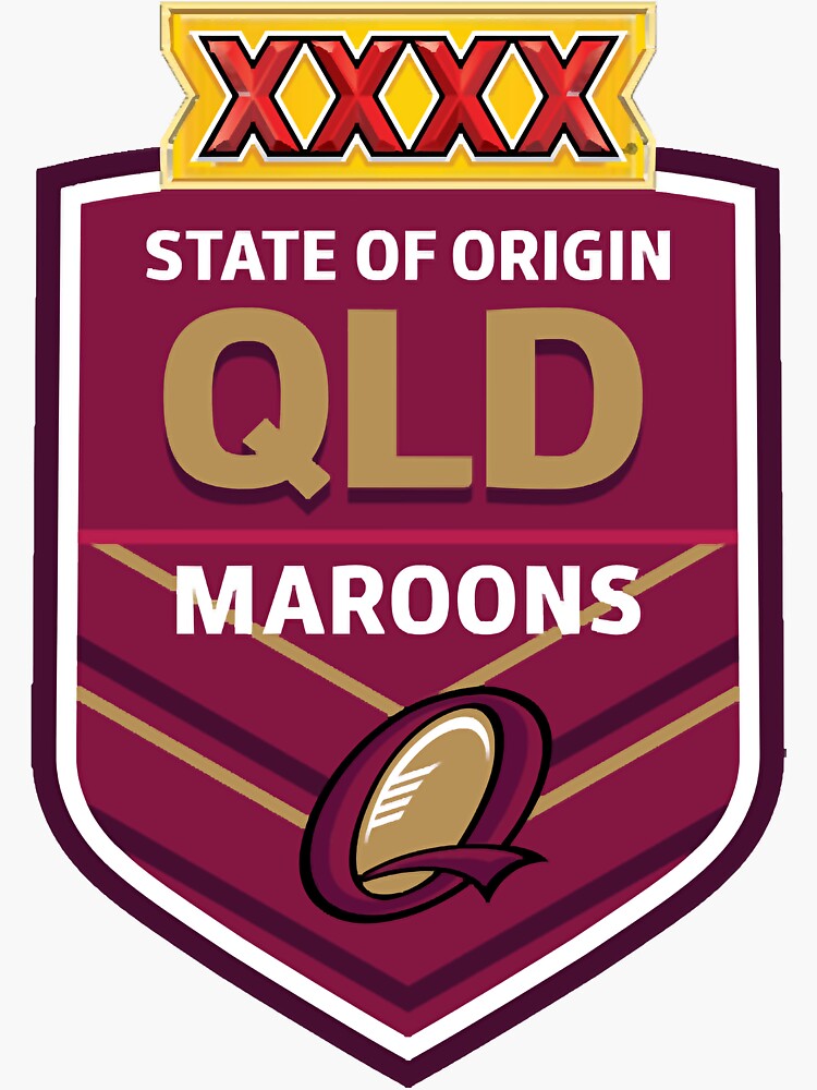 "Exelent queensland maroons Design" Sticker for Sale by VillaPickersSto ...