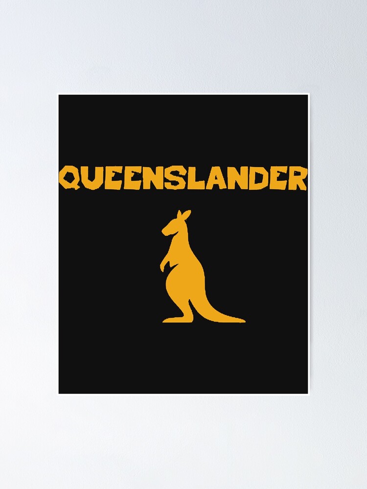 "queensland maroons - Queenslander! Queensland Maroon" Poster for Sale ...