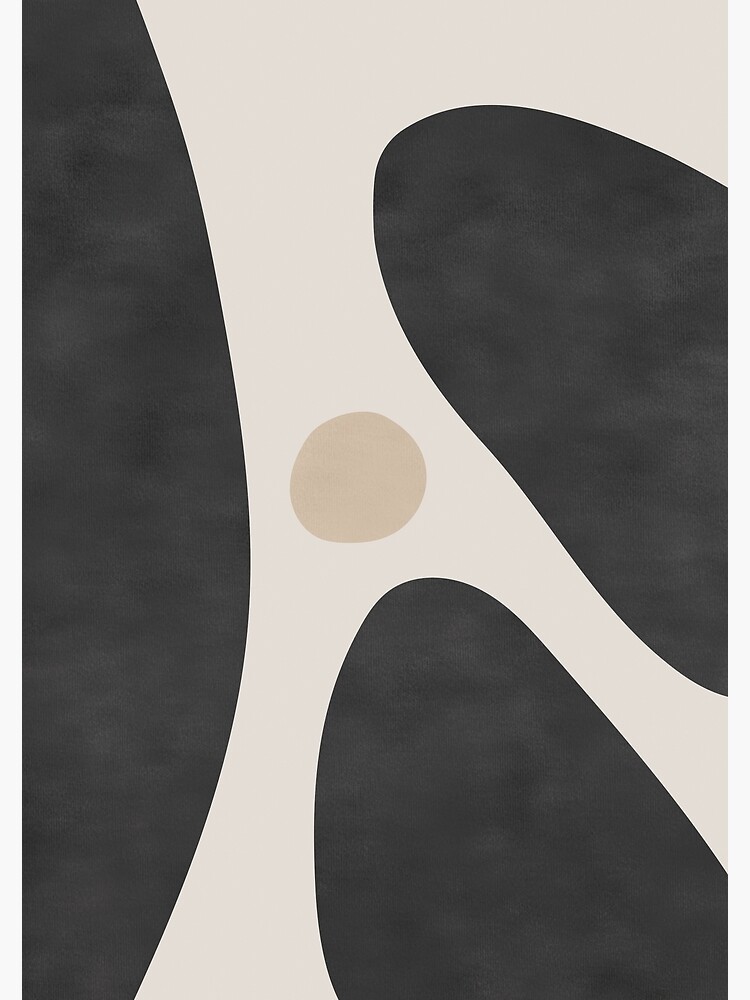 Mid Century Modern Geometric Abstraction No 1 Poster For Sale By