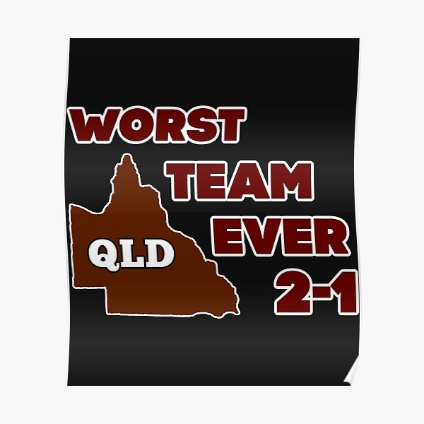 "Queensland Maroons 2020!" Poster for Sale by VillaPickersSto | Redbubble