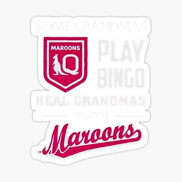 "Queensland maroons" Sticker for Sale by VillaPickersSto | Redbubble