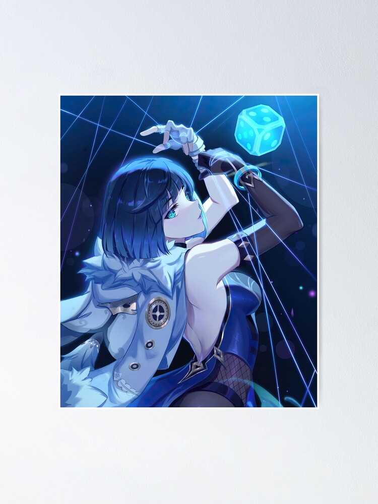 "Cute Yelan Genshin Impact" Poster for Sale by areona43 | Redbubble