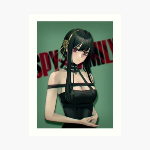 "Yor Forger Spy x Family Epic Artwork for Fan" Art Print for Sale by ...