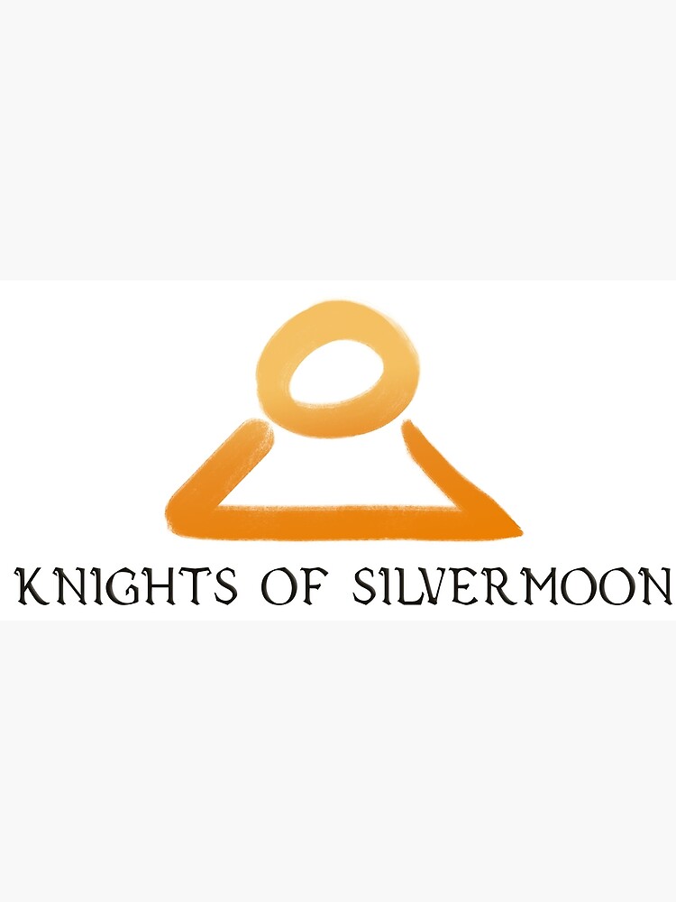 "Knights of Silvermoon Logo 2" Poster for Sale by KoSMerch | Redbubble