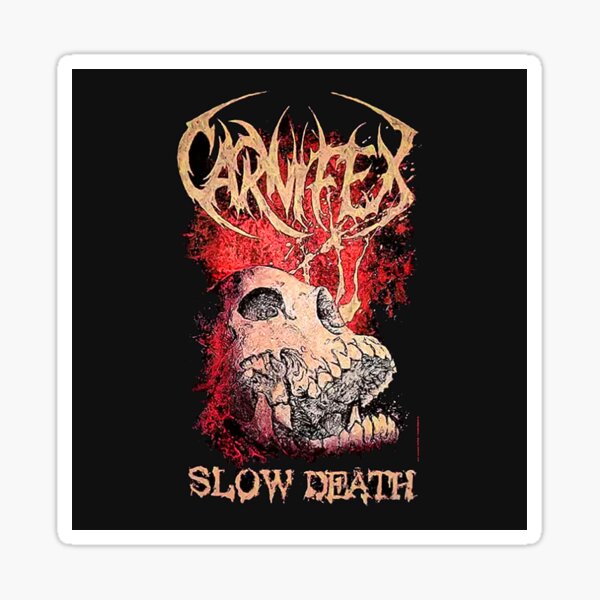 "Best Logo Carnifex" Sticker for Sale by Eccogved | Redbubble