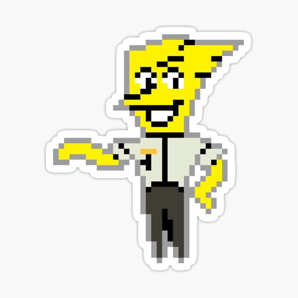 "Yellow Addison Sprite" Sticker for Sale by CitrusSparkz | Redbubble