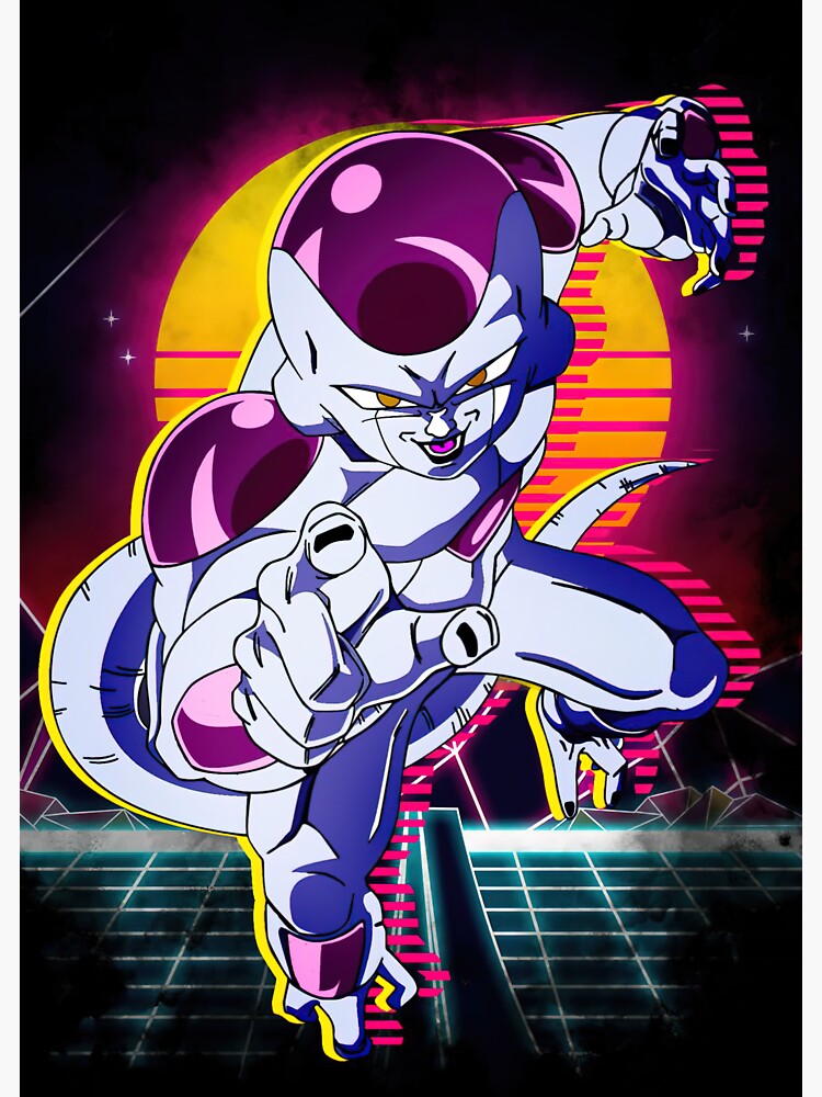 "Frieza" Sticker for Sale by AubreyChisolm | Redbubble