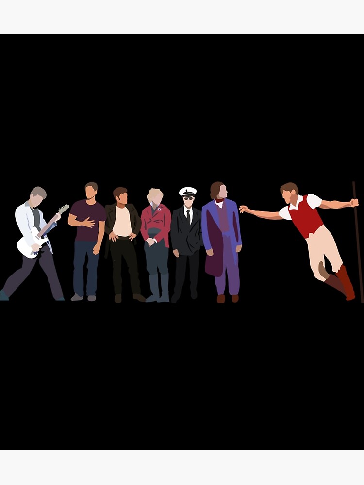 "Aaron Tveit Roles Sticker" Poster for Sale by jaquenetta | Redbubble