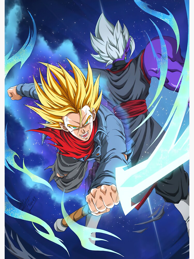 "Trunks final blow" Sticker for Sale by JohnSmith46 | Redbubble