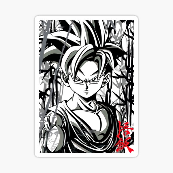"Dragon Ball Gohan Ssj2" Sticker for Sale by SandraKennedy | Redbubble