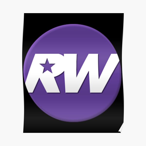 "Robbie Williams logo " Poster for Sale by NormanDavid | Redbubble