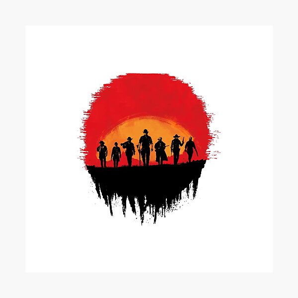 "poster the red dead logo 2" Photographic Print for Sale by chole412 ...