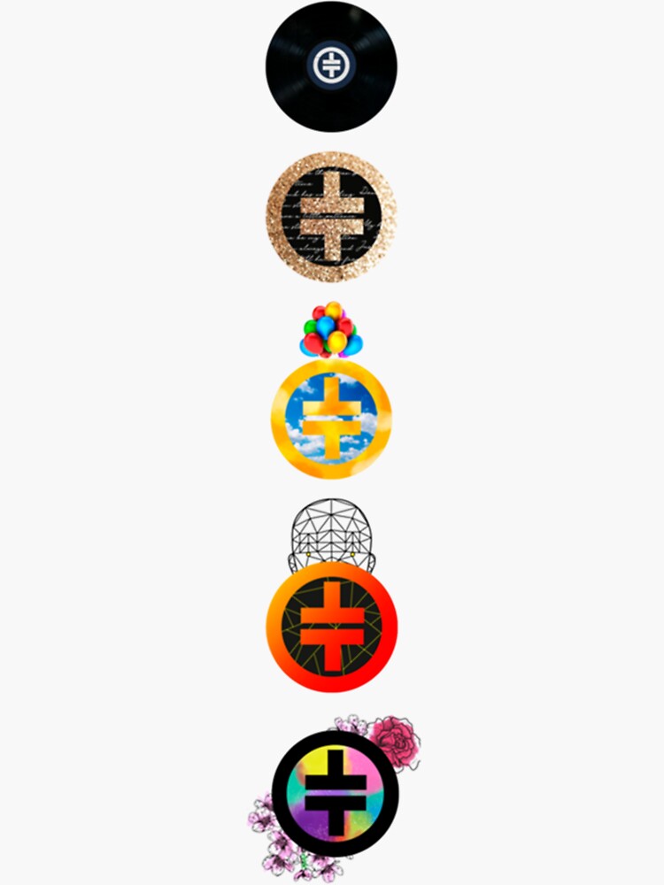 "Take That Symbol Chronology - Vertical Version " Sticker for Sale by ...