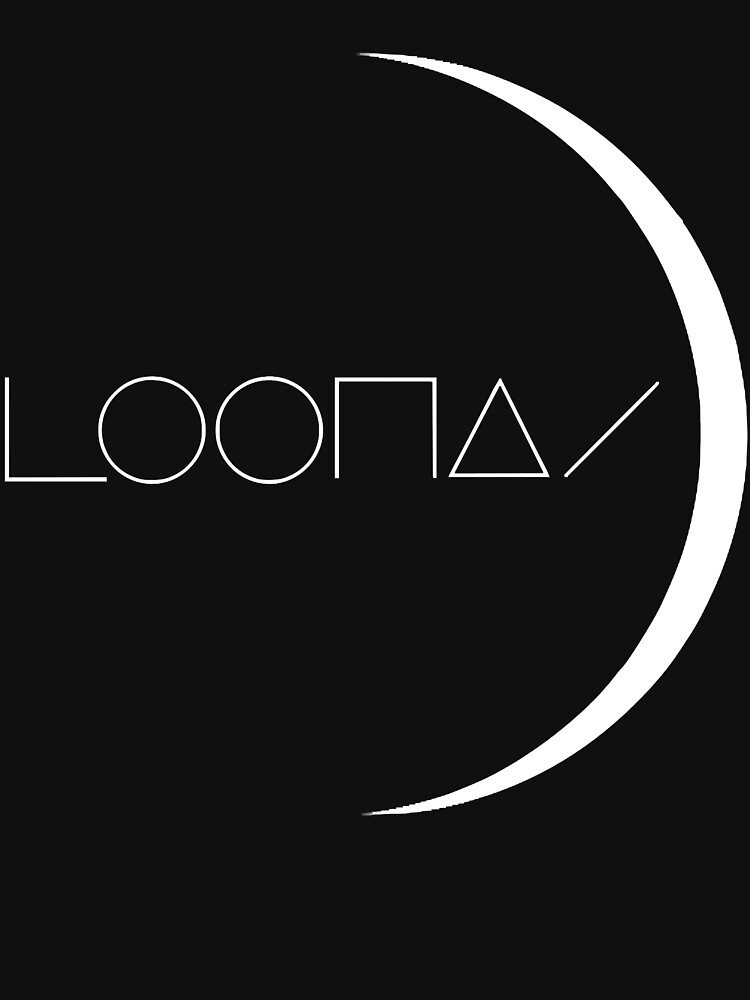 "Loona white moon logo" T-shirt for Sale by RICHARD5343 | Redbubble ...