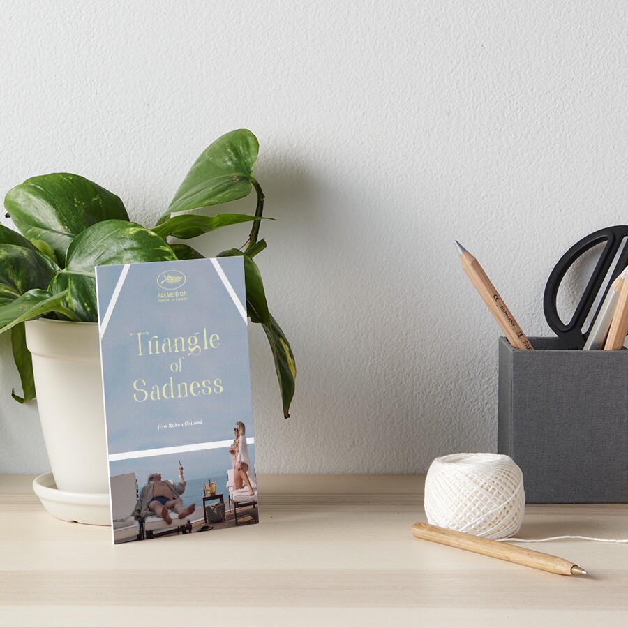 "Triangle Sad" Art Board Print for Sale by wautierhsm | Redbubble