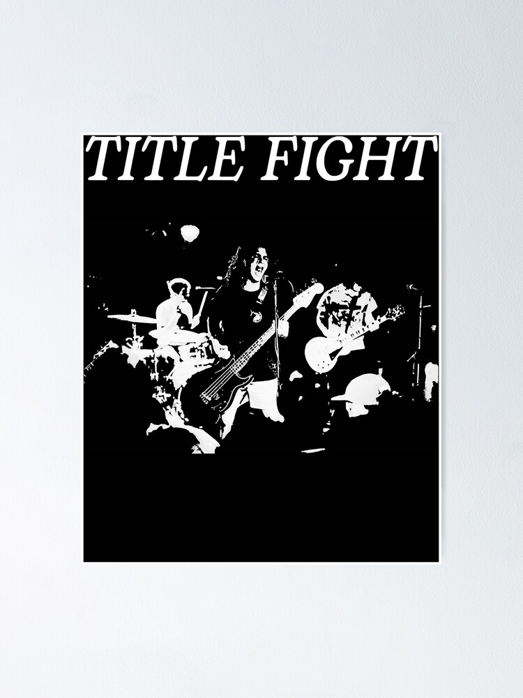 "Title Fight " Poster for Sale by KoshyAmere | Redbubble