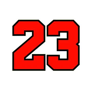 "23 red logos" Sticker for Sale by JasonSFremont | Redbubble