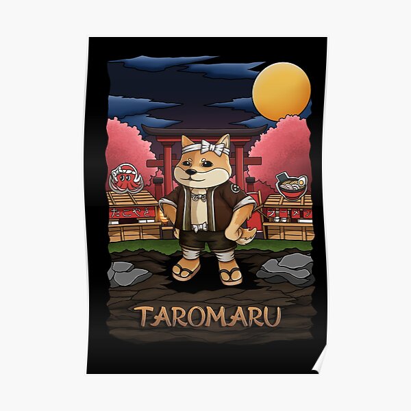 "Taroumaru - Genshin Impact" Poster for Sale by ThirteenArmy | Redbubble