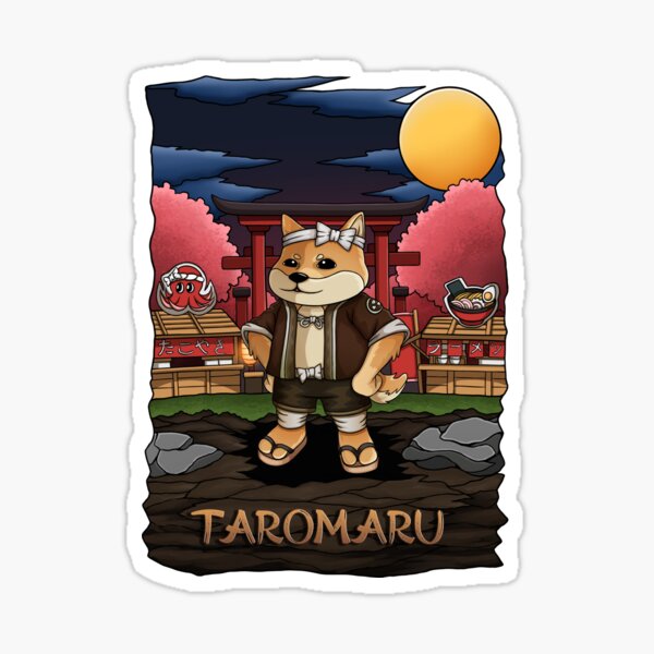 "Taroumaru - Genshin Impact" Sticker for Sale by ThirteenArmy | Redbubble