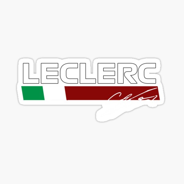 "Charles Leclerc Ferrari " Sticker for Sale by JaninaryHm2 | Redbubble