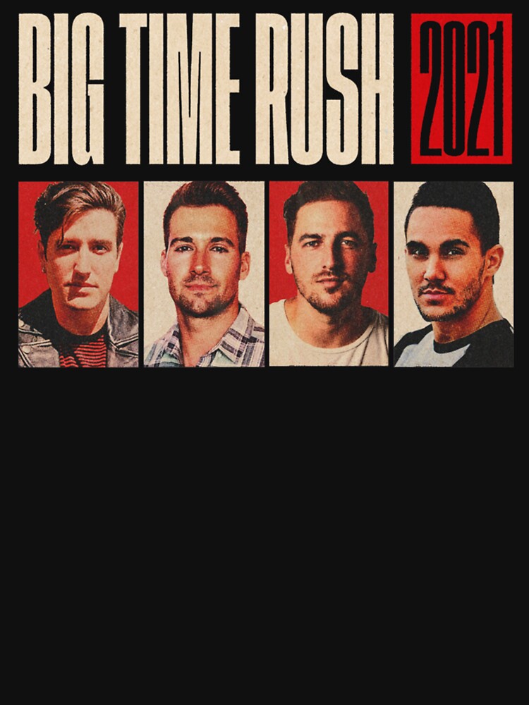"Rush BTR Big time Rush BTR 2021 " T-shirt for Sale by ReidLucille ...