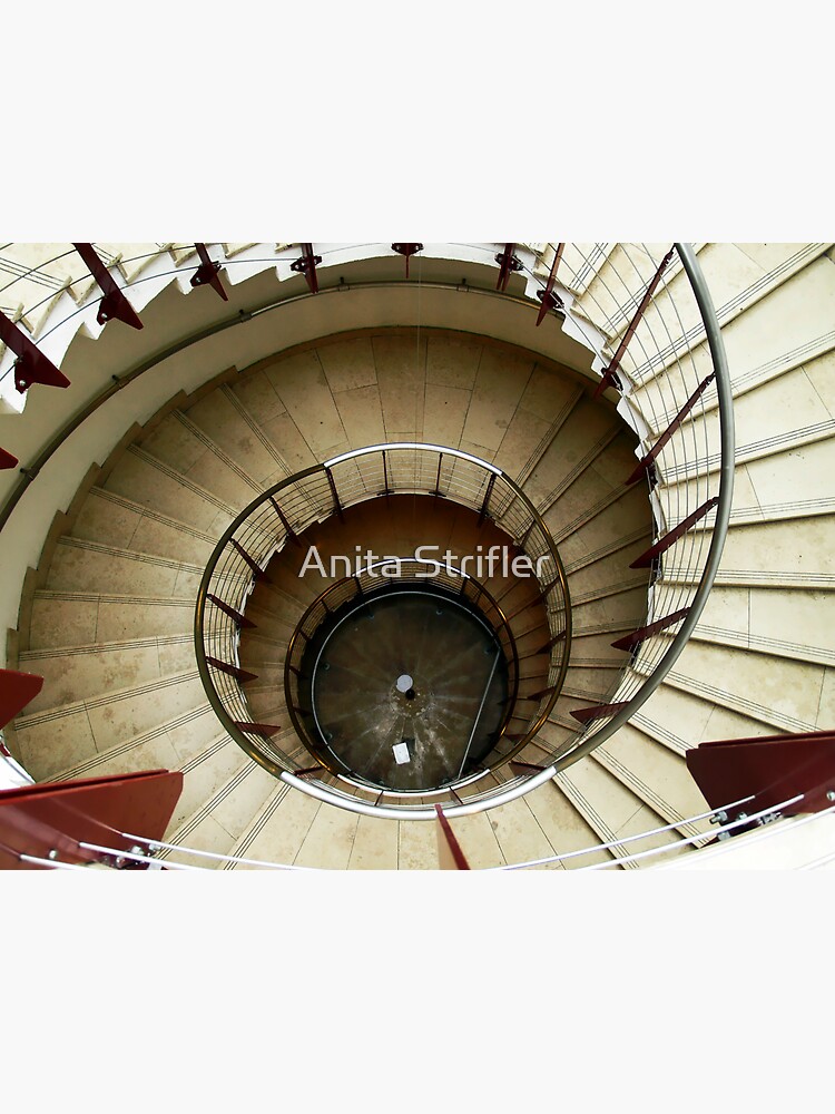 "Golden ratio spiral staircase" Sticker for Sale by anitastrifler ...