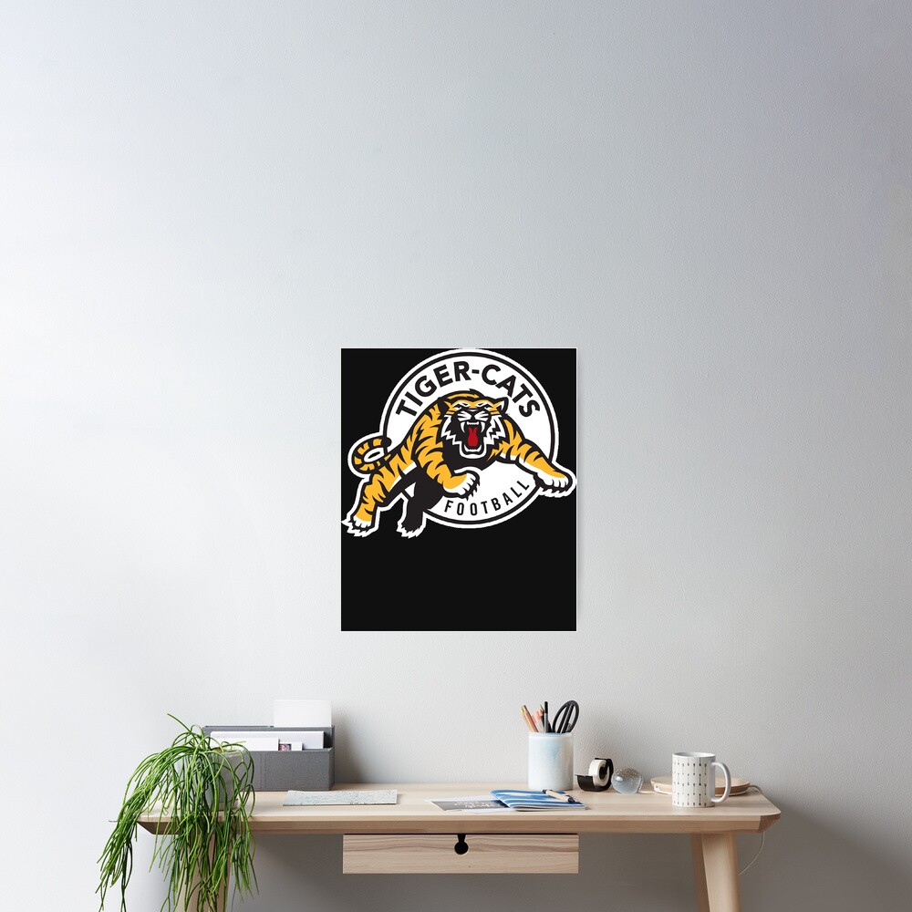 "Hamilton tiger cats cfl logo" Poster for Sale by Jennifer5341 | Redbubble