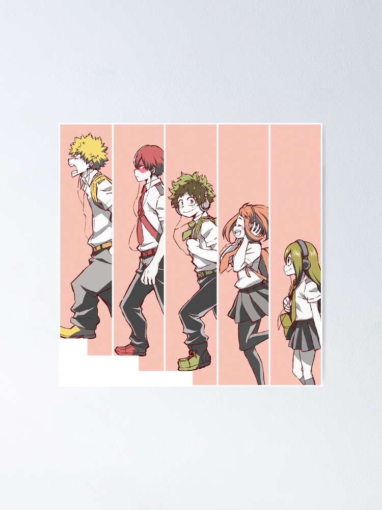 "My Hero Academia Dekusquad" Poster for Sale by fanatic-for-u | Redbubble