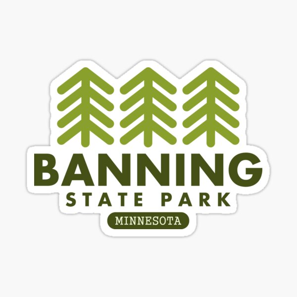 "Banning State Park Minnesota " Sticker for Sale by Naturedesign21 ...