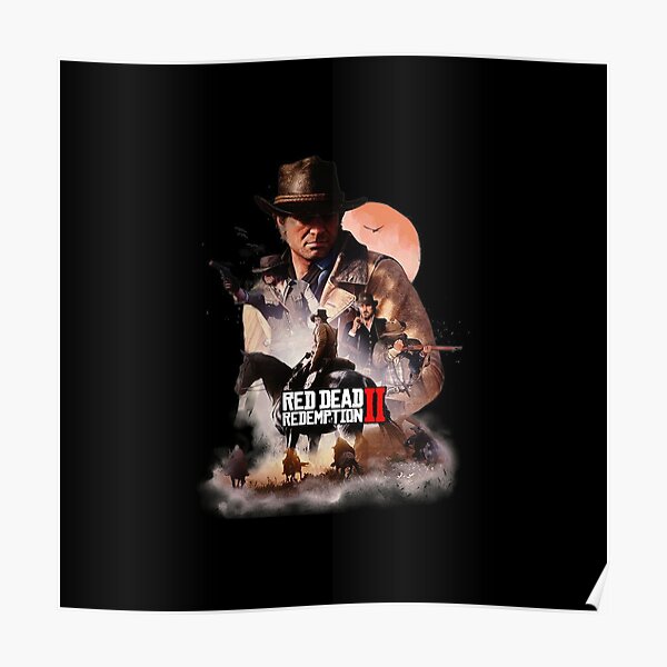 "classic poster red dead logo 2" Poster for Sale by chole412 | Redbubble