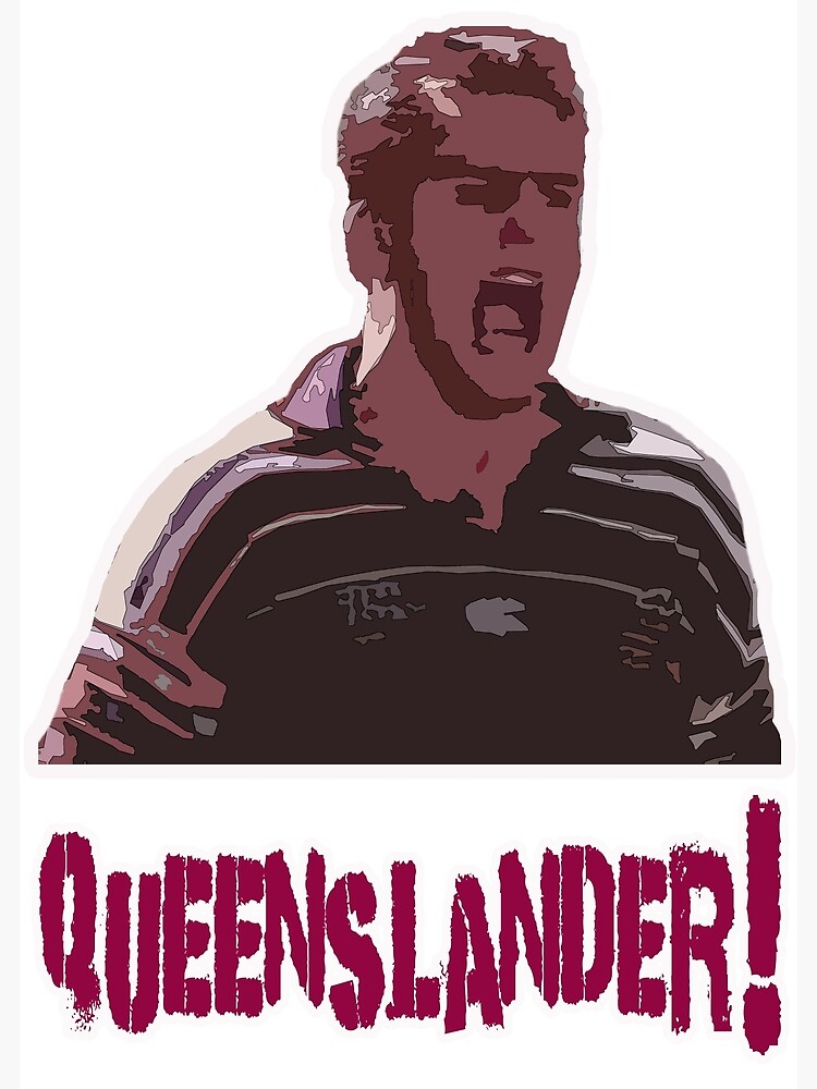 "Queenslander! Origin great - Billy Moore" Poster for Sale by Retro ...