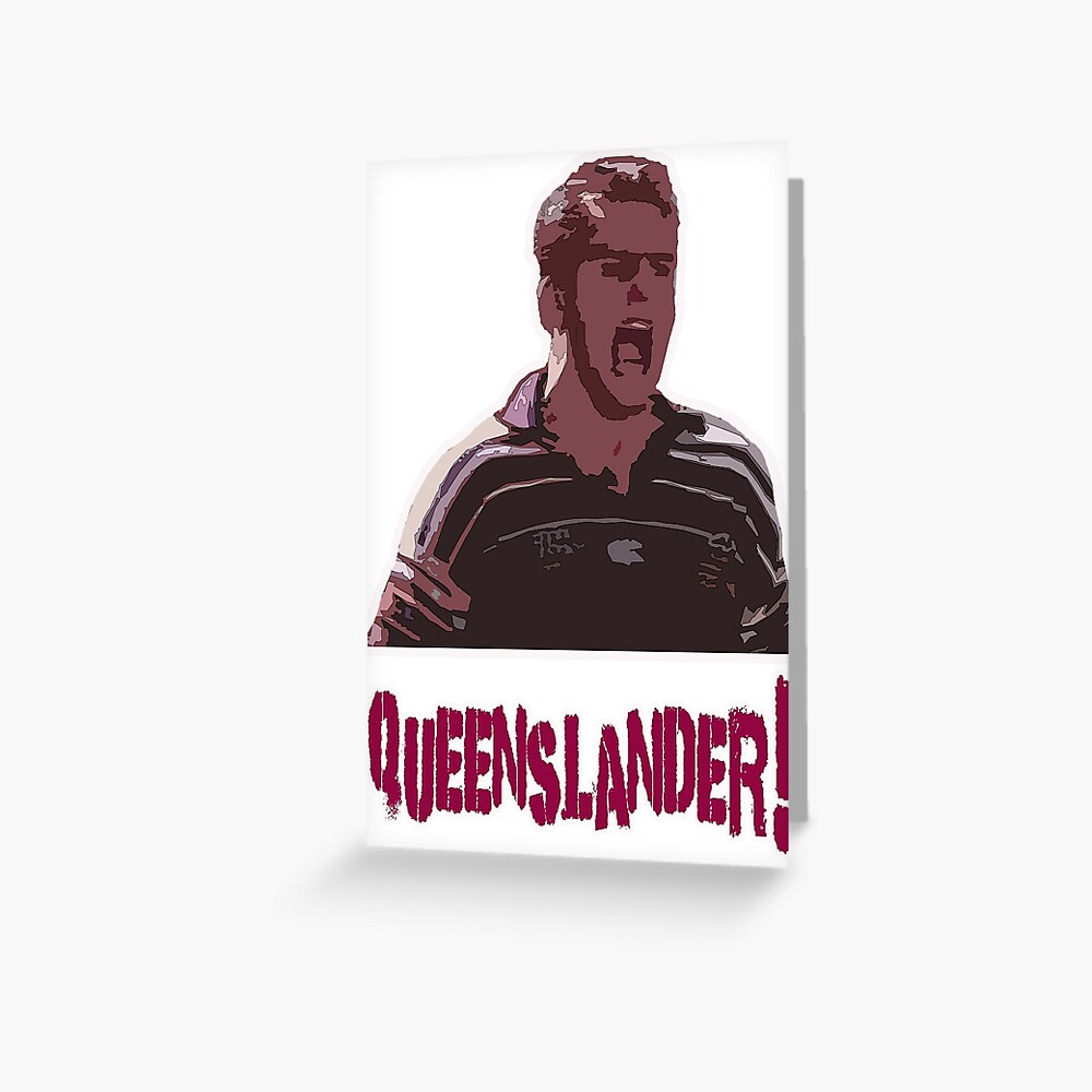 "Queenslander! Origin great - Billy Moore" Greeting Card for Sale by ...