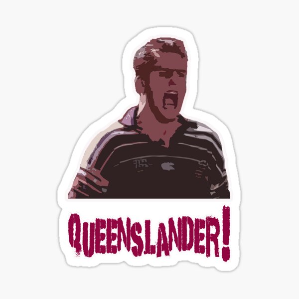 "Queenslander! Origin great - Billy Moore" Sticker for Sale by Retro ...