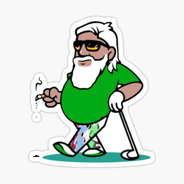 "john daly" Sticker for Sale by HawleyJones | Redbubble