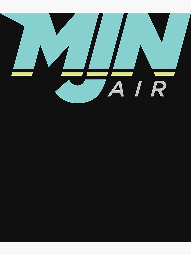 "Mjn air logo" Poster for Sale by RyanSmith214 | Redbubble